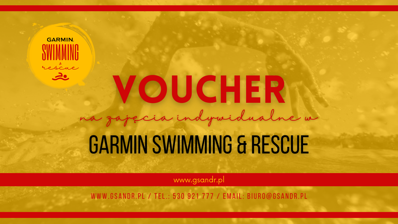 VOUCHER – Garmin SWIMMING & RESCUE